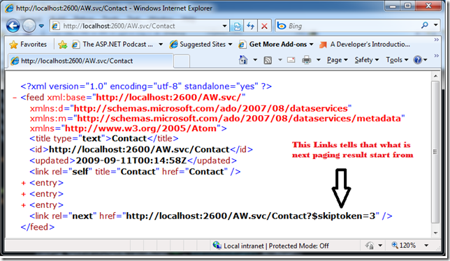 Bytes Matters Ado Data Services Server Driven Paging Sdp